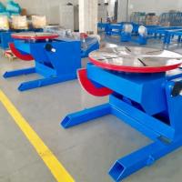 China 8 Ton Single Bed Rotary Weld Positioner Turntable Table VFD Speed Control for sale