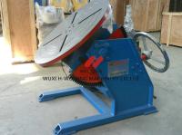 China 5000kg Height Adjustable Pipe Welding Positioners Manual With Fixed Tilting Speed for sale