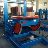 China 10Tons Height Adjustable Pipe Elevating Welding Positioner With Fixed Tilting Speed for sale