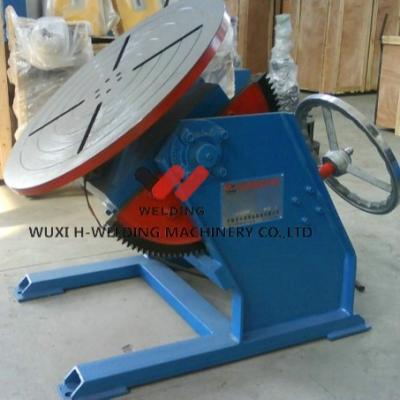 China VFD Control Single Bed Rotary Welding Positioner 600kg Siemens Tank Vessel for sale