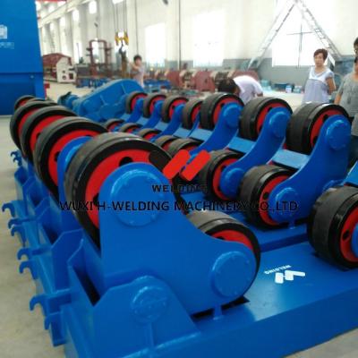China PU Roller Self Aligning Welding Rotator for sale