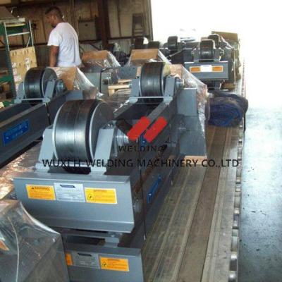 China 5Tons Cylinder Pipe Tube Self Aligning Welding Rotator For Vessel for sale