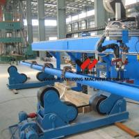 China PU Roller Anti Abrasion Self Aligning Pipe Welding Rotators 60T Welding Roller for sale