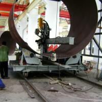 China Custom Column Boom Welding Machine With Ladder Marine Building for sale
