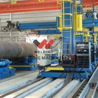 China 300kg Boom End Loading Column Boom Welding Machine Lincoln Welding Power for sale