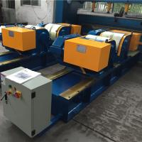 China Circular Pipe Vessel Welding Turning Roller 10T Bolt Adjustable Welded Rotator for sale
