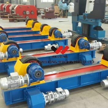 China Bolt Adjustable Welding Rotator 5T For Tank / Pipe / Vessel Welding for sale
