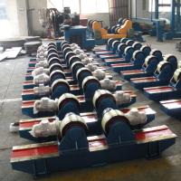 China Bolt Adjustable Welding Rotator 5T For Tank / Pipe / Vessel Welding for sale