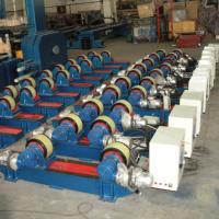 China Bolt Adjustable Welding Rotator 5T For Tank / Pipe / Vessel Welding for sale