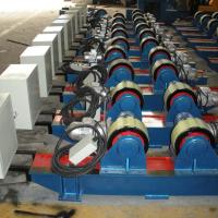 China Bolt Adjustable Welding Rotator 5T For Tank / Pipe / Vessel Welding for sale