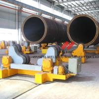 China 80000 Kg Bolt Adjusting Welding Tank Turning Rolls For Tank Pipe for sale