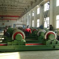 China 80000 Kg Bolt Adjusting Welding Tank Turning Rolls For Tank Pipe for sale