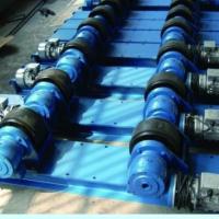 China 80000 Kg Bolt Adjusting Welding Tank Turning Rolls For Tank Pipe for sale