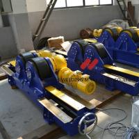 China 5000kg Pipe Welding Rotator Lead Screw Adjustable For Tank for sale