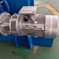 China Lead-screw Adjustable Blue CHGK Welding Rotator Pu Rubber Pipe Rotator For welding Positioning for sale