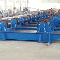 China 10T Bolt Adjusting Welding Turning Roll For Circular Cylinder for sale