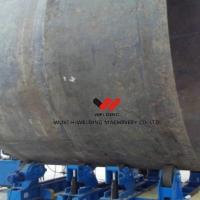 China Lead Screw Adjusting Welding Turning Rolls 20Tons With Steel Rubber Roller for sale