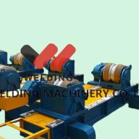 China 60T Conventional Bolt Adjustable Welding Rotator Rubber Wheel Lubrication System for sale