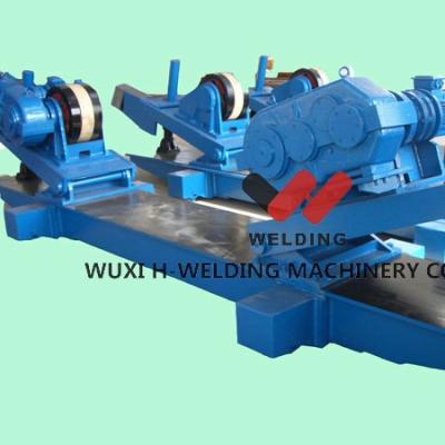 China 60T Conventional Bolt Adjustable Welding Rotator Rubber Wheel Lubrication System for sale