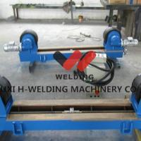 China 60T Conventional Bolt Adjustable Welding Rotator Rubber Wheel Lubrication System for sale
