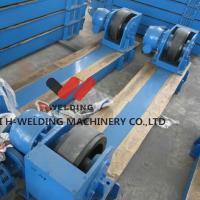 China 60T Conventional Bolt Adjustable Welding Rotator Rubber Wheel Lubrication System for sale