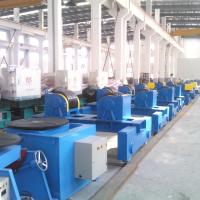 China 20 Ton Welding Rotator Wireless Control For Circular Pipe Tube Wheel Welding Roller for sale