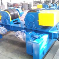 China 20 Ton Welding Rotator Wireless Control For Circular Pipe Tube Wheel Welding Roller for sale