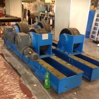 China 10T Lead Screw Adjustable Welding Rotators Tank Welding Roller for sale