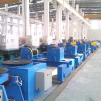 China 10T Lead Screw Adjustable Welding Rotators Tank Welding Roller for sale