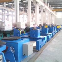 China 2 Tons Lead Screw Adjustable Tank Pipe Welding Rotator VFD Speed Control for sale