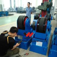 China 2 Tons Lead Screw Adjustable Tank Pipe Welding Rotator VFD Speed Control for sale