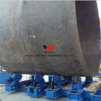 China 2 Tons Lead Screw Adjustable Tank Pipe Welding Rotator VFD Speed Control for sale