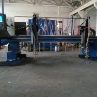 China Aluminum CNC Plasma And Flame Cutting Machine With Nine Strip Cutting Torches for sale