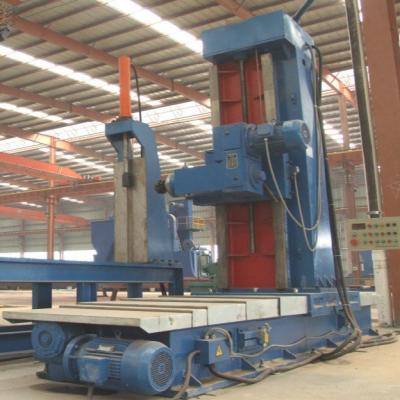 China Manual Box Beam End Face Milling Machine Blue Green For Seam Preparation for sale