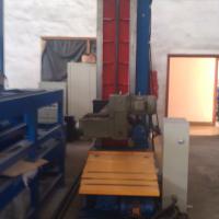 China Manual Box Beam End Face Milling Machine Blue Green For Seam Preparation for sale