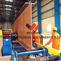China 25KW H Beam Beam Welding Machine Straightening Flange Leveling Workstations for sale