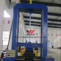 China CO2 Tack H Beam Welding Line For Web Height 1500mm Light Duty Workstation for sale
