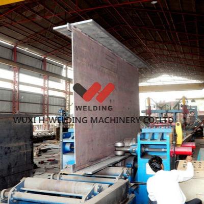 China Straightening H Beam Production Line 25KW Mechanical Flange Leveling for sale