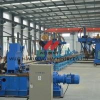 China Straightening H Beam Production Line 25KW Mechanical Flange Leveling for sale