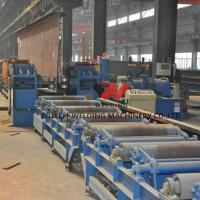 China Straightening H Beam Production Line 25KW Mechanical Flange Leveling for sale