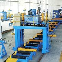 China 500mm Min H Beam Production Line Chemical Industry Steel Structure for sale