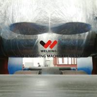 China 6.37M per Min Hydraulic H Beam Welding Line With Qualified Seal Washer for sale