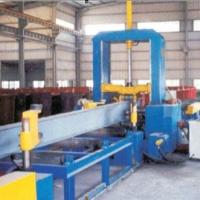 China Chemical Industry Steel Structure Beam Assembly Machine 0.6m per min for sale