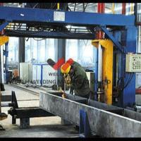China Chemical Industry Steel Structure Beam Assembly Machine 0.6m per min for sale