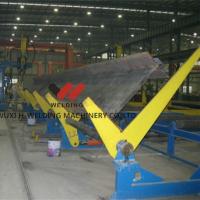 China 90 Degree Hydraulic Overturning Rack H Beam Welding Line Production Line for sale