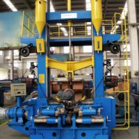 China 1200mm/min Automatic Beam Welding Machine In Fabrication Industries Workstation for sale