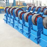 China 10 T Self Aligning Welding Rotator For Pipe Tank Roller for sale