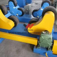 China PU Steel Roller Self Aligned Rotator 100 T Welding Turning Roller Equipment for sale