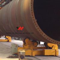 China PU Steel Roller Self Aligned Rotator 100 T Welding Turning Roller Equipment for sale