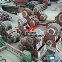 China 150T Self Aligning Welding Rotator Auto Adjusted VFD Control Welding Rotator for sale